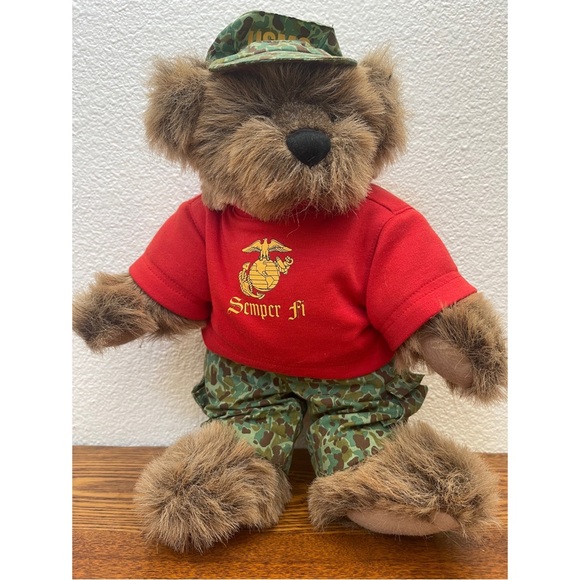 Ashton-Drake | Other | Ashton Drake Marine Corps Teddy Bear | Poshmark